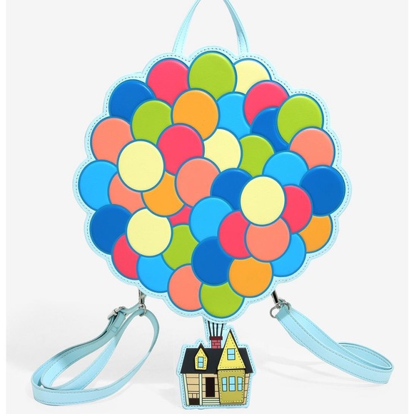 Loungefly | Bags | Loungefly Disney Pixar Up Balloons Figure Mini ...